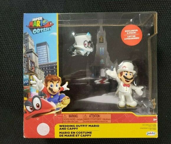 Jakks Pacific | Other | Super Mario Odyssey Wedding Outfit Figure Mario ...